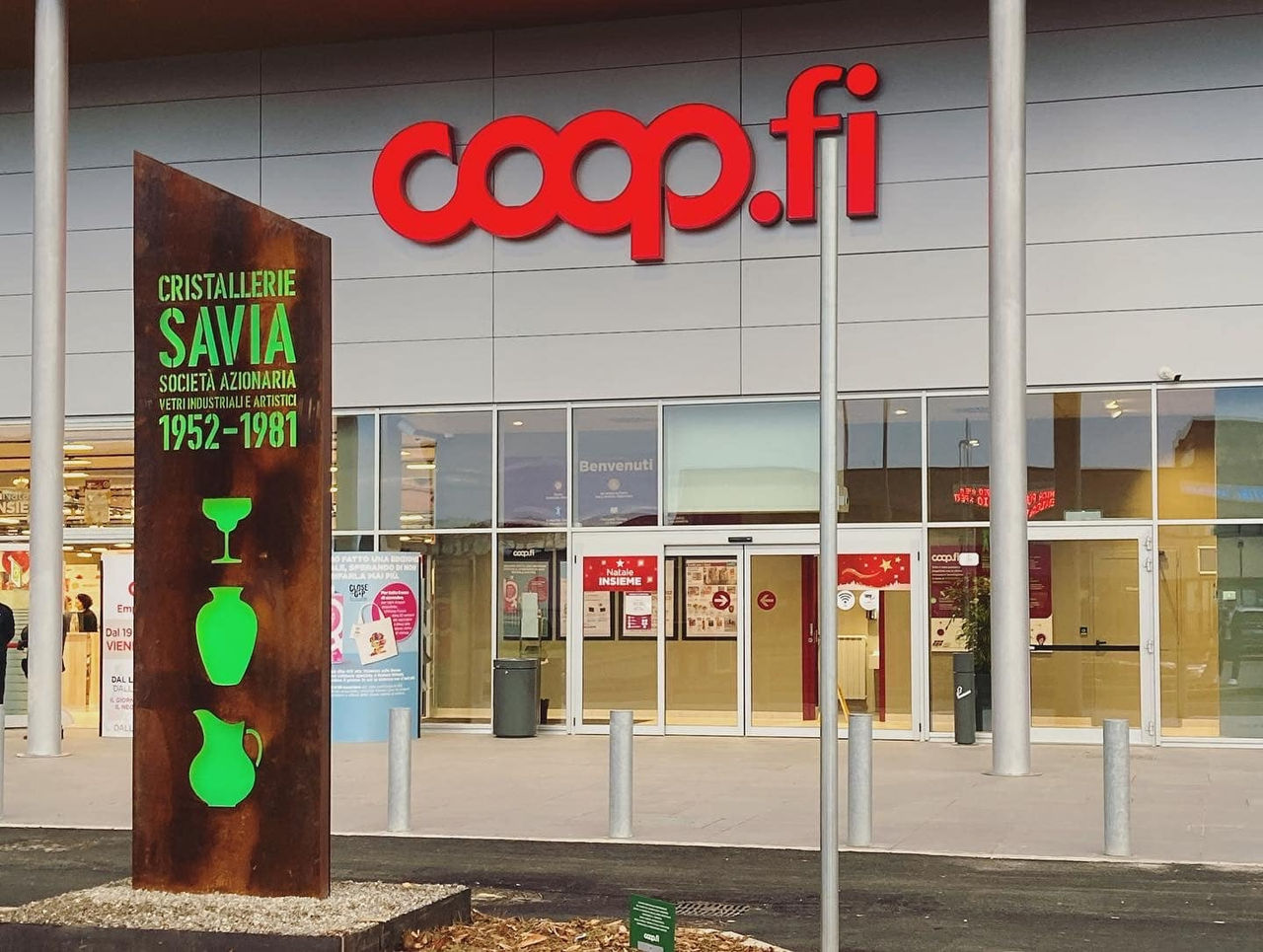 Taglio del nastro per il nuovo Coop.di fi Empoli Pontorme